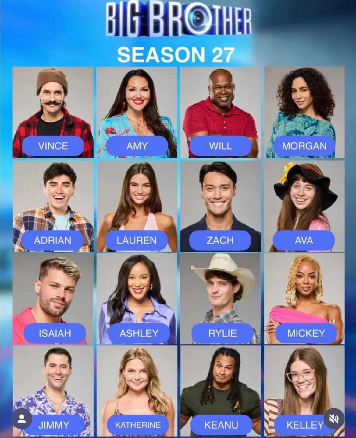 Big Brother 27 Cast Reveal – Big Brother Blog | Big Brother 27
